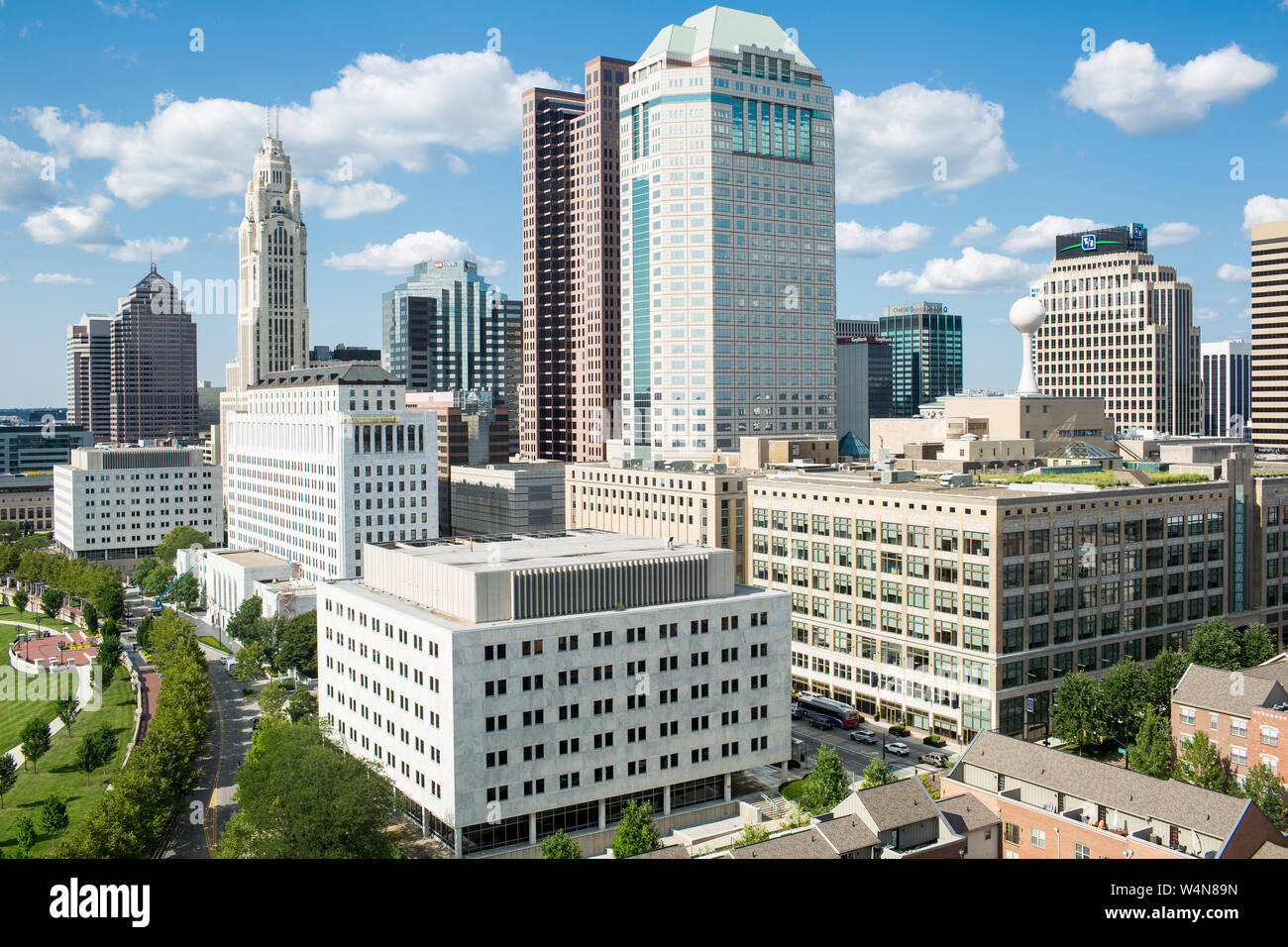 Downtown columbus hi-res stock photography and images - Alamy