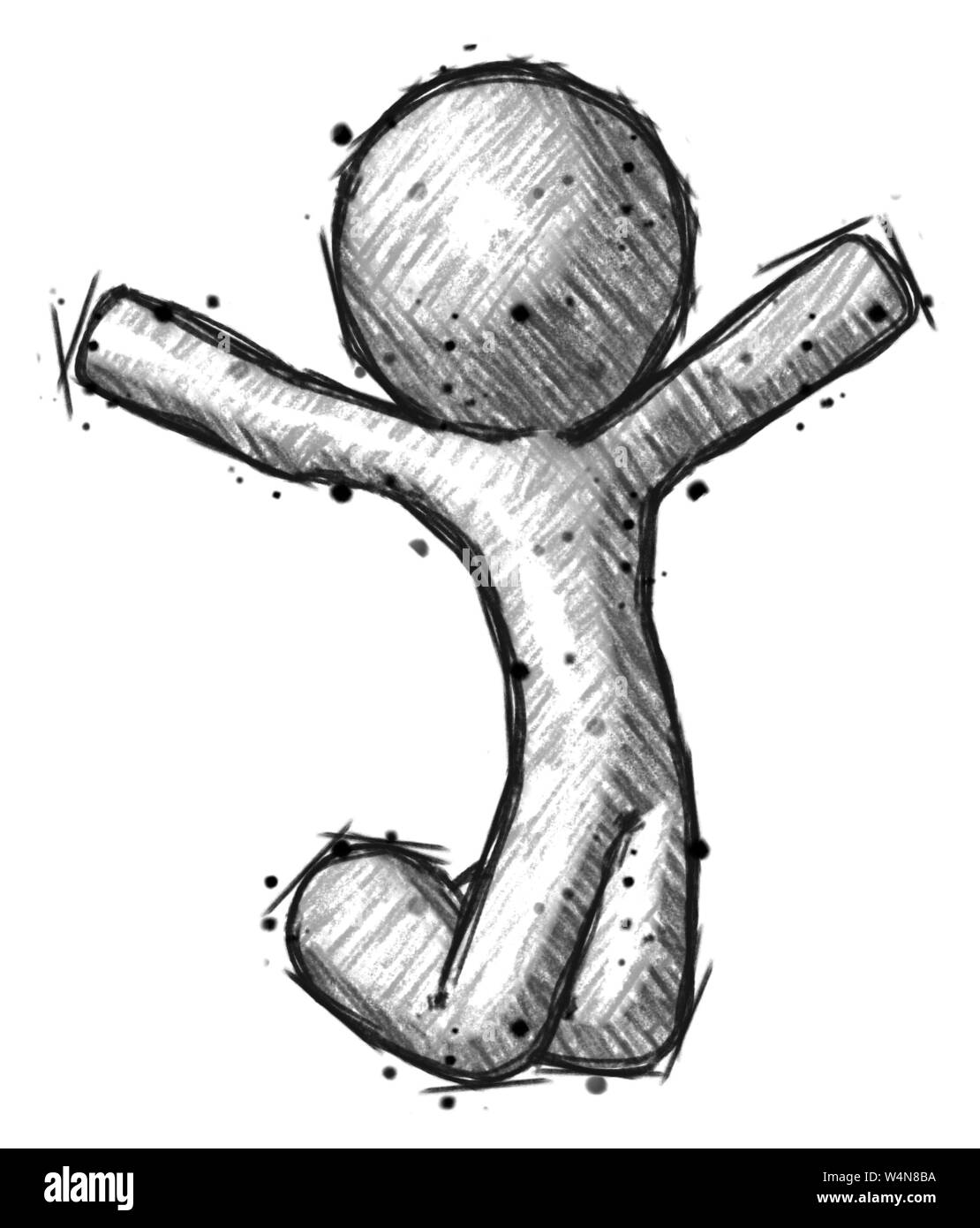 How To Draw A Person Kneeling