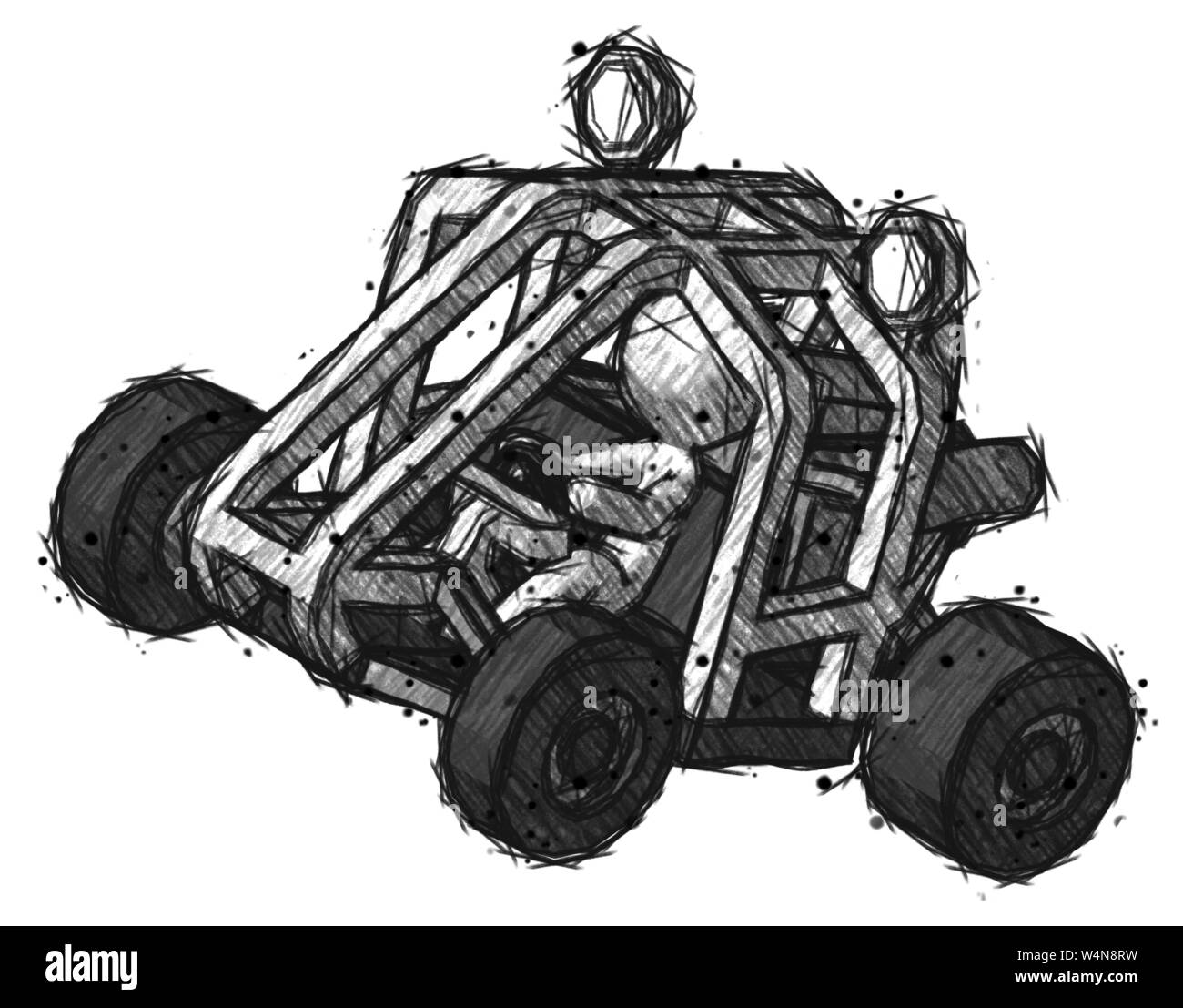 Sand buggy Black and White Stock Photos & Images - Alamy