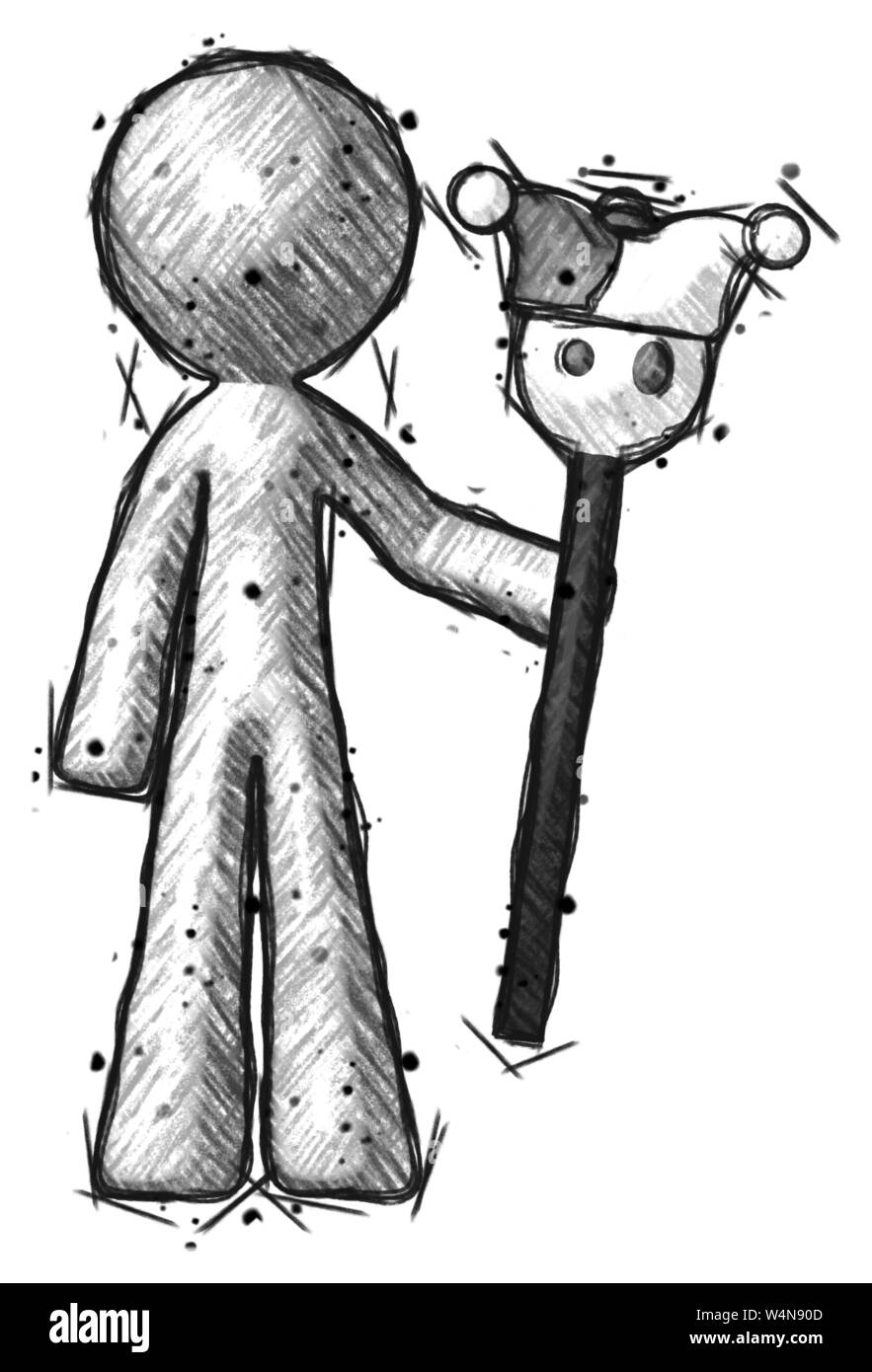 Jester design hi-res stock photography and images - Alamy