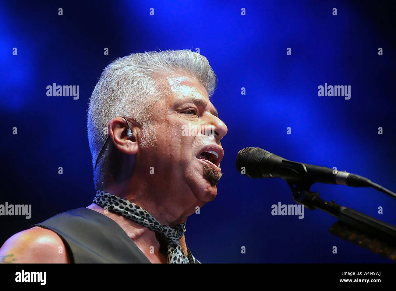 Singer and guitarist Lulu Santos, during a show at the HSBC Arena in ...