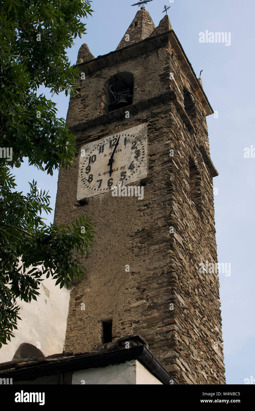 Alpine clock tower hi-res stock photography and images - Alamy