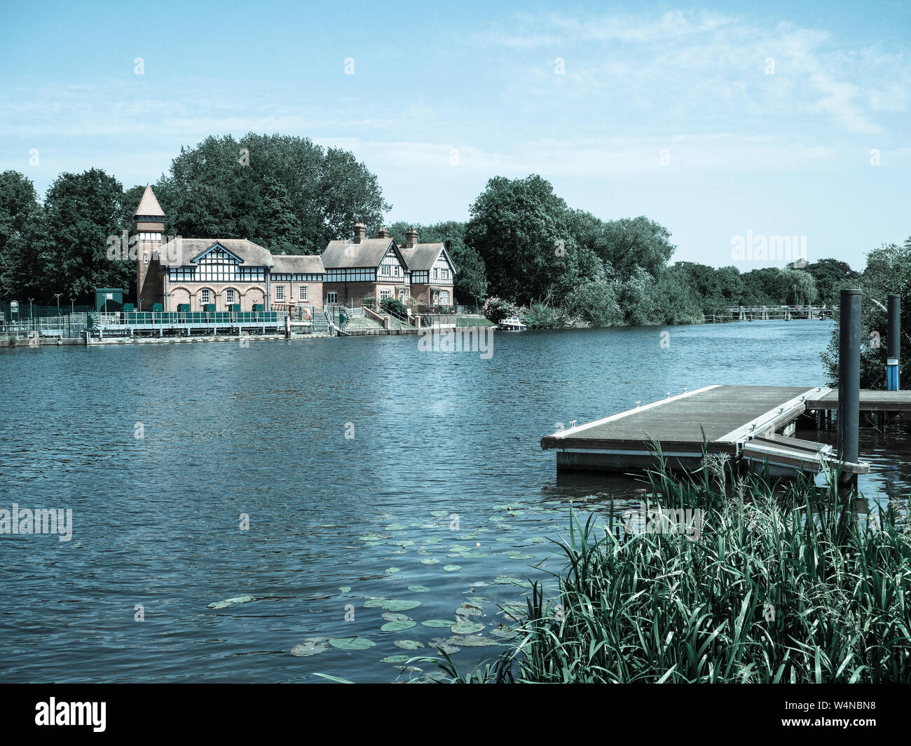 Egham lock hi-res stock photography and images - Alamy