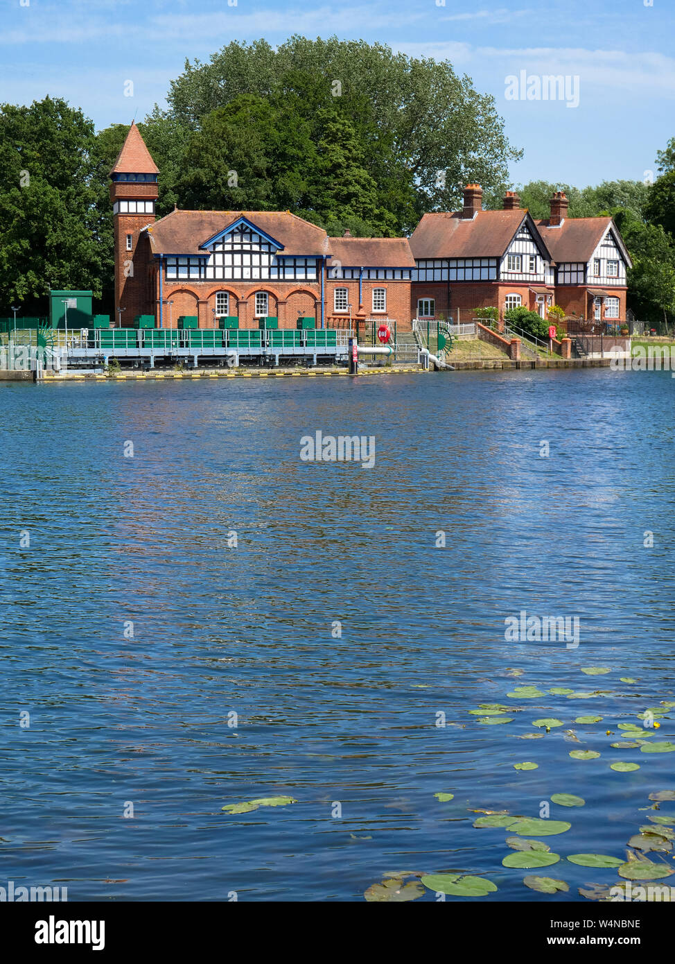 Egham lock hi-res stock photography and images - Alamy