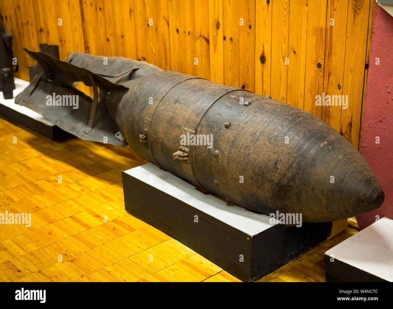 Old aerial bomb of the Great Patriotic War Stock Photo - Alamy