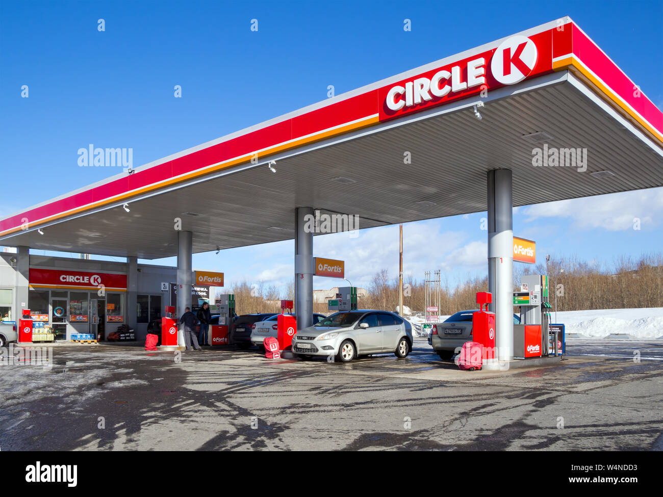 Circle k gas pump hi-res stock photography and images - Alamy