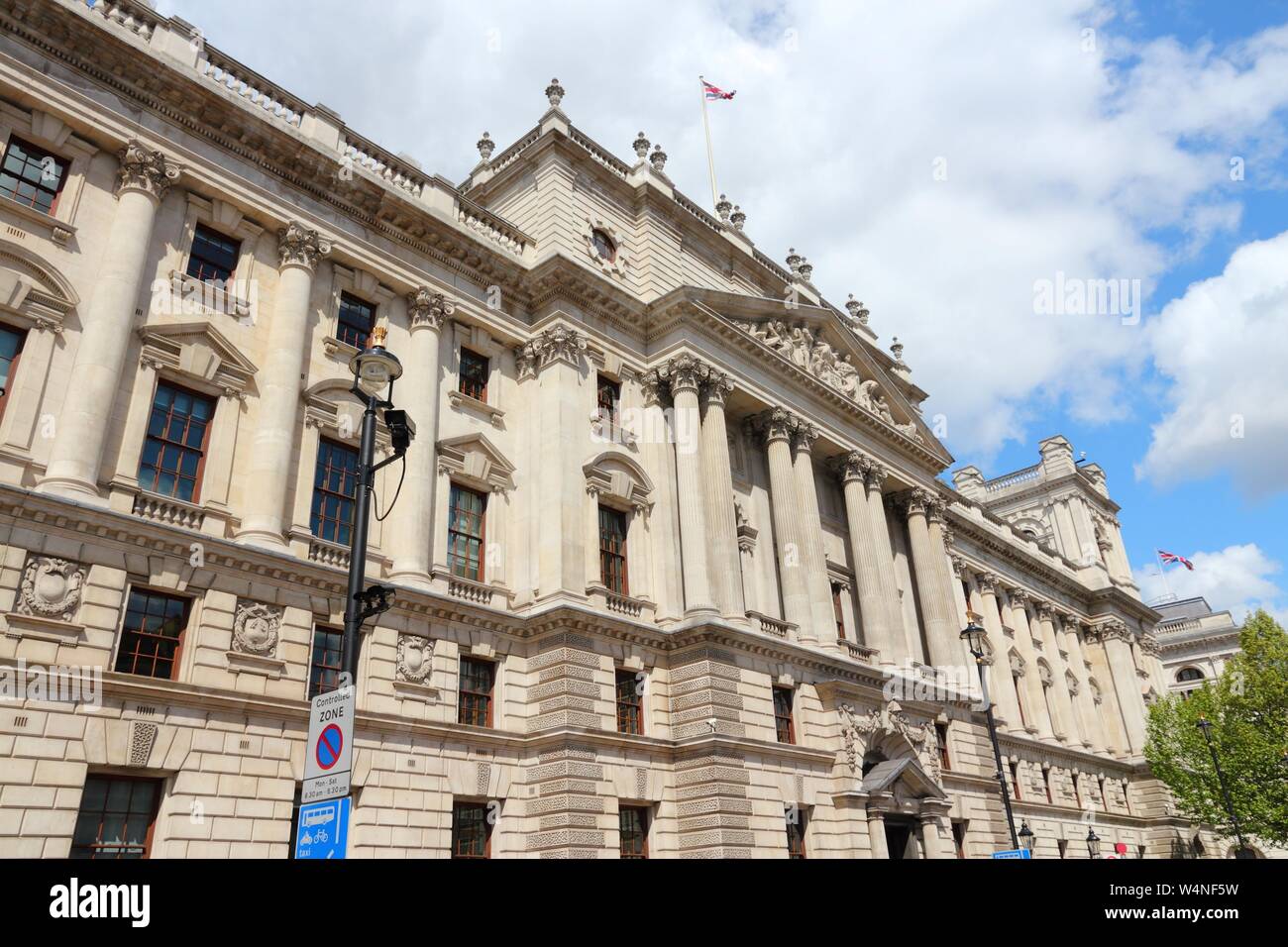 London, England - The Exchequer, also known as Her Majesty's Treasury ...