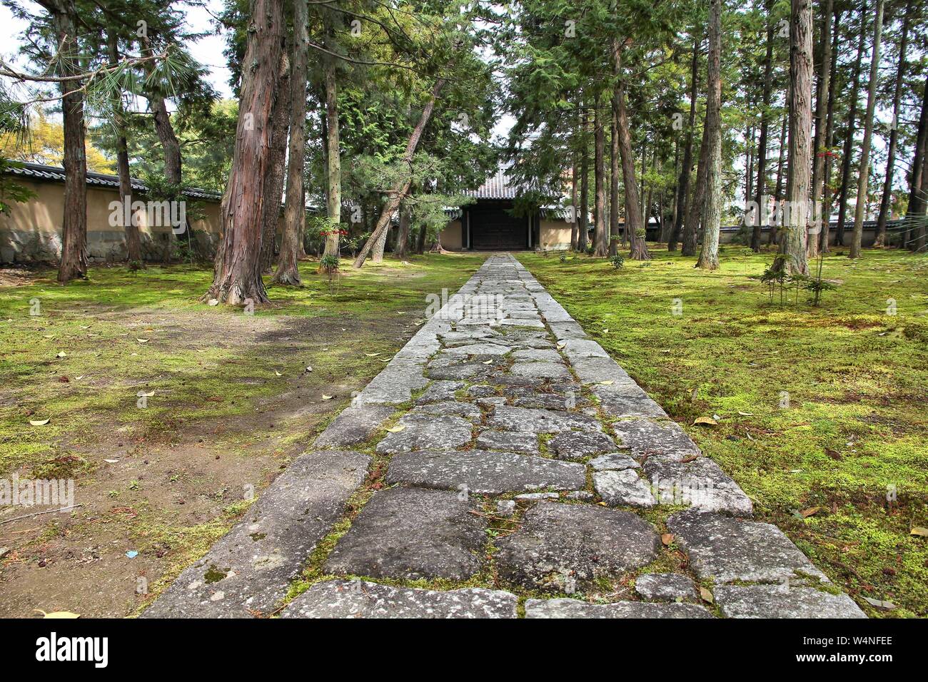 Kyoto, Japan - zen garden at famous Daitokuji (Daitoku-ji) Temple ...