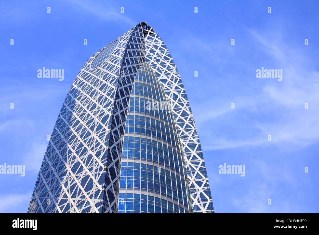 TOKYO, JAPAN - MAY 11, 2012: Mode Gakuen Cocoon Tower in Tokyo. It is ...