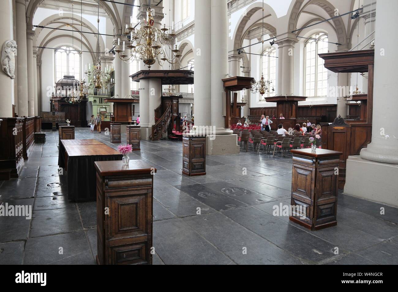 Westerkerk amsterdam interior hi-res stock photography and images - Alamy