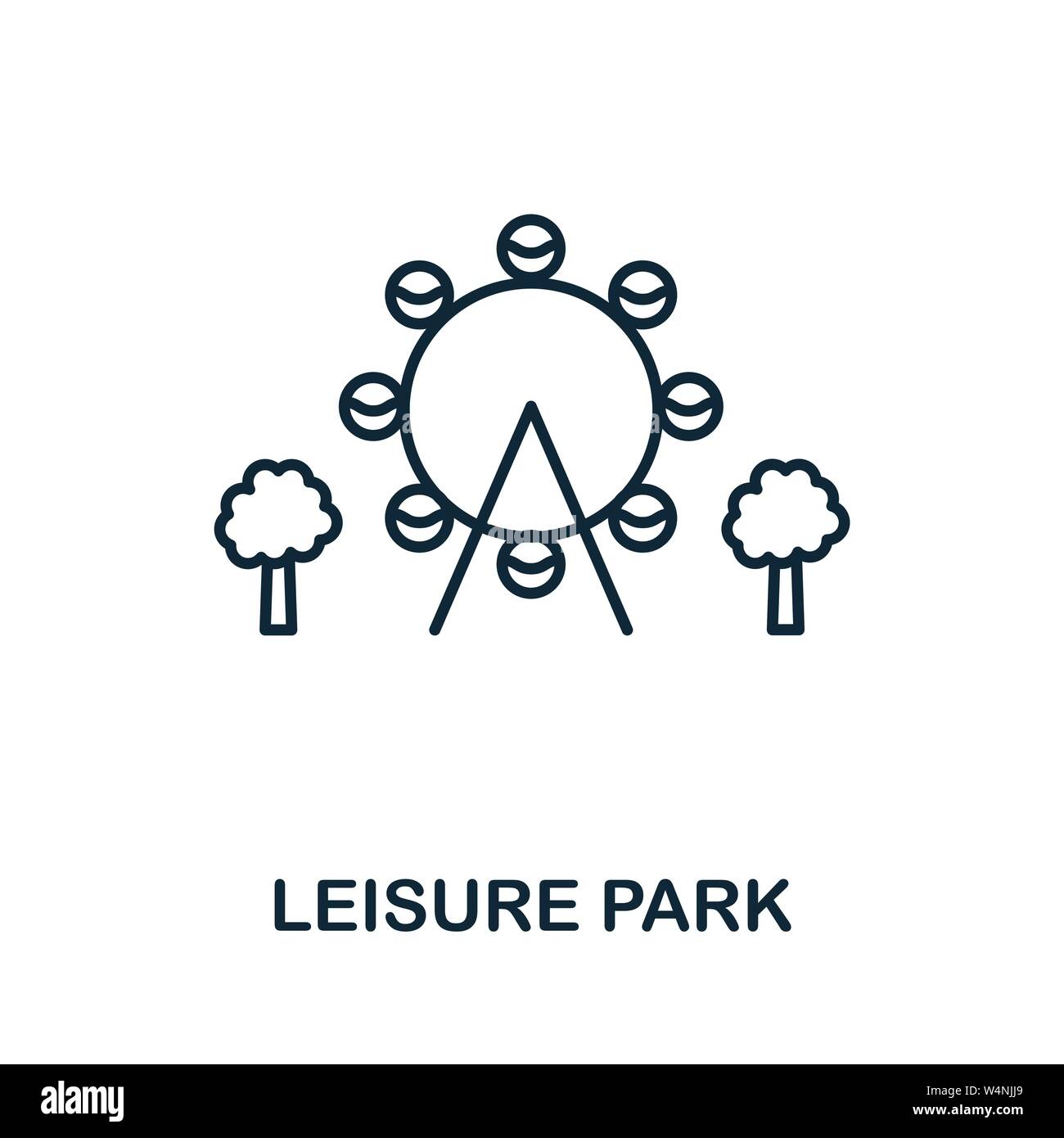 Outline of ferris wheel hi-res stock photography and images - Alamy