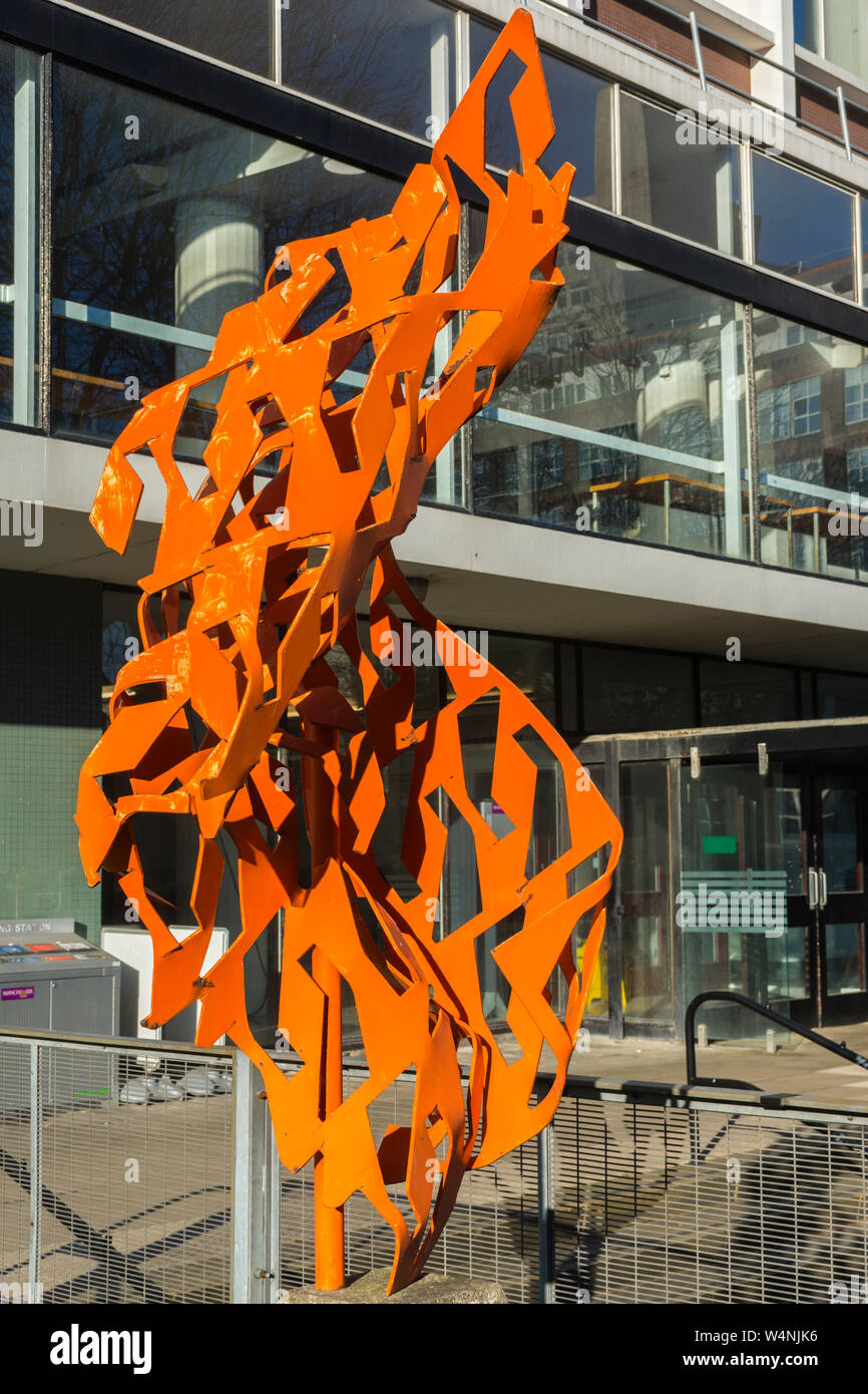 Umist campus manchester university manchester hi-res stock photography ...