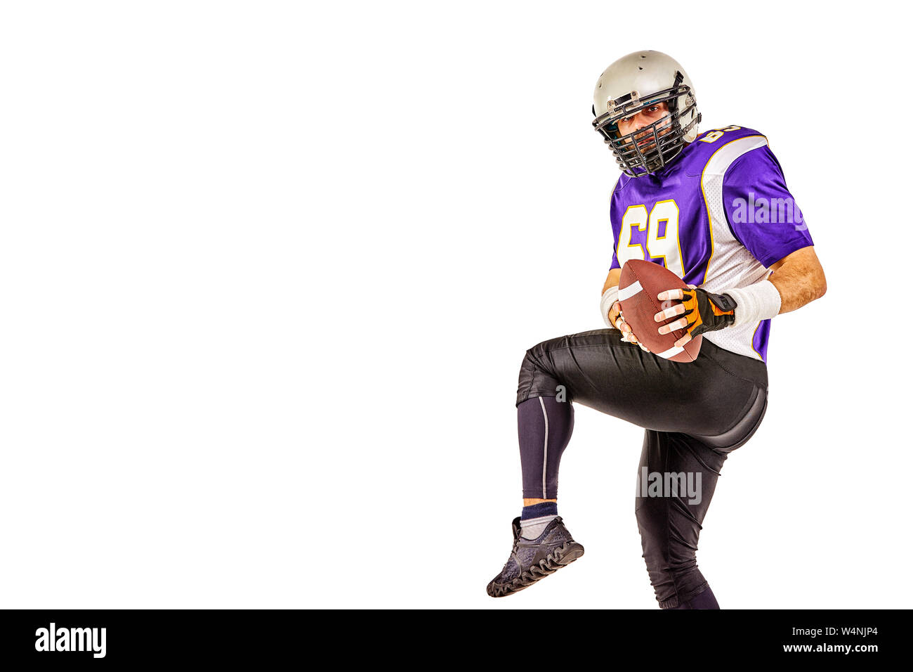 One african man football Cut Out Stock Images & Pictures - Alamy