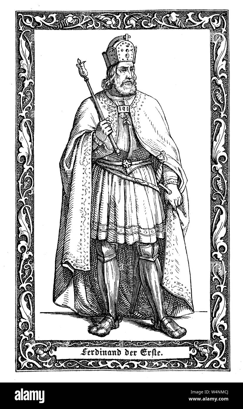 Ferdinand I., was Holy Roman Emperor from 1556, until his death in 1564 ...