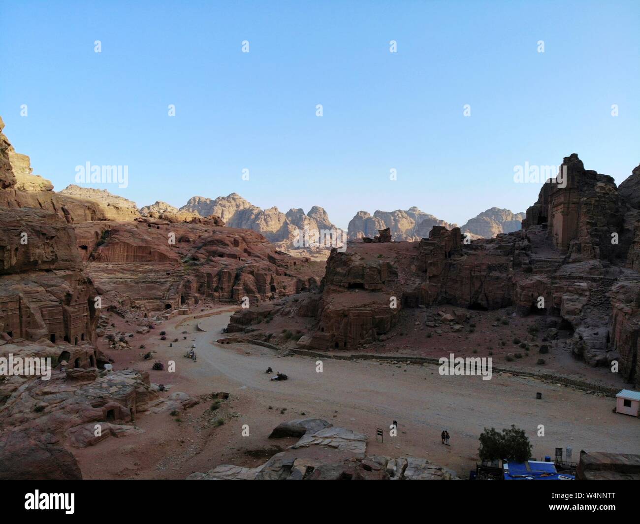 View from above. One of the most important ancient city in the world ...