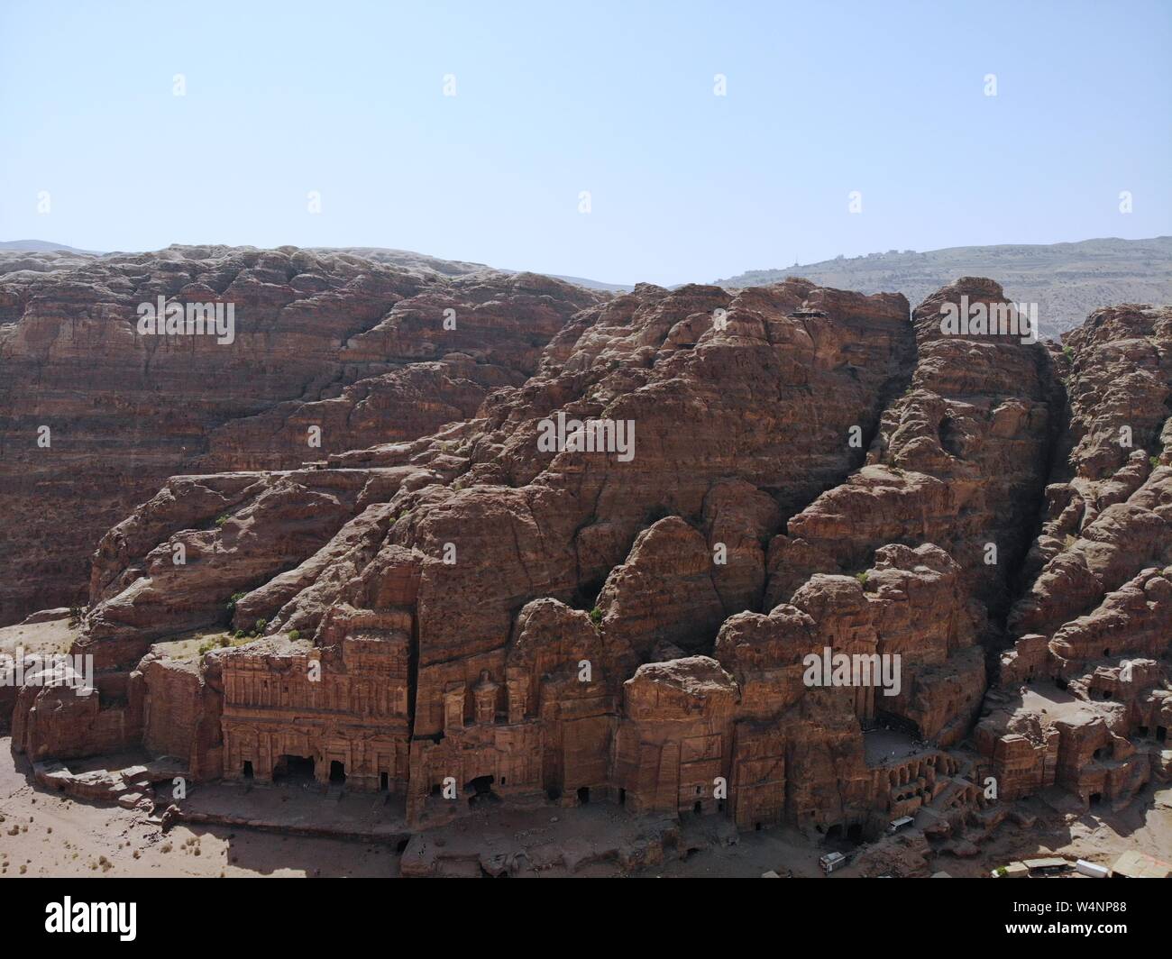View from above. One of the most important ancient city in the world ...