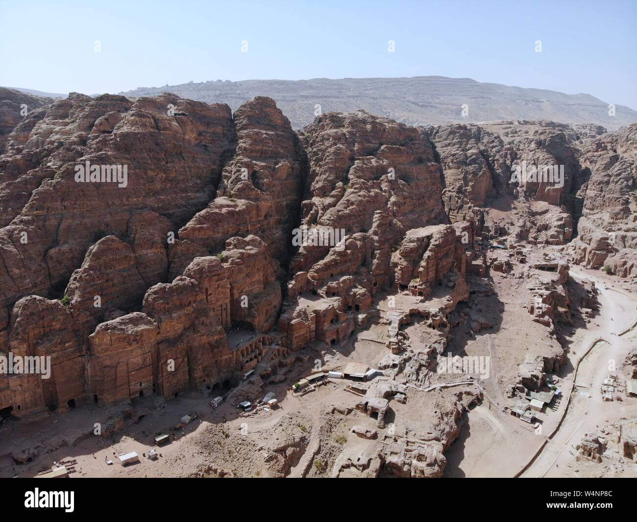 View from above. One of the most important ancient city in the world ...