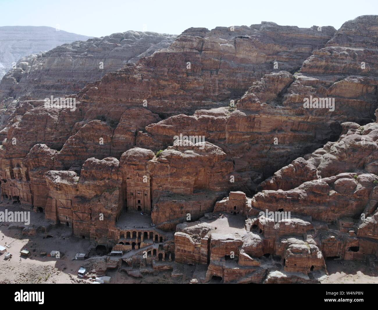 View from above. One of the most important ancient city in the world ...