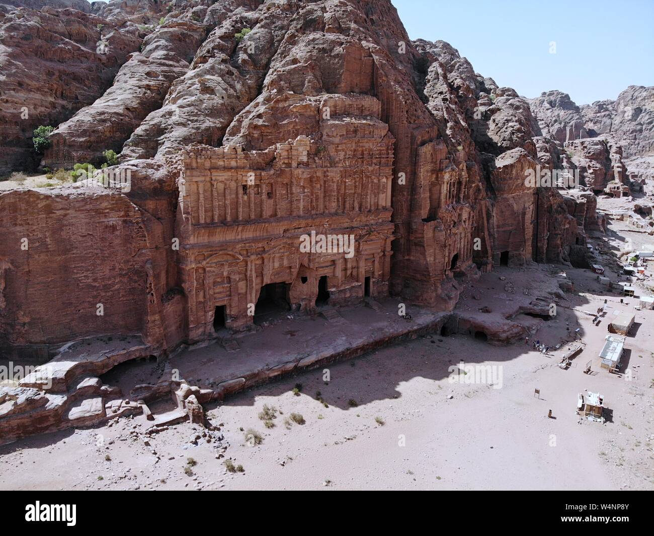 View from above. One of the most important ancient city in the world ...