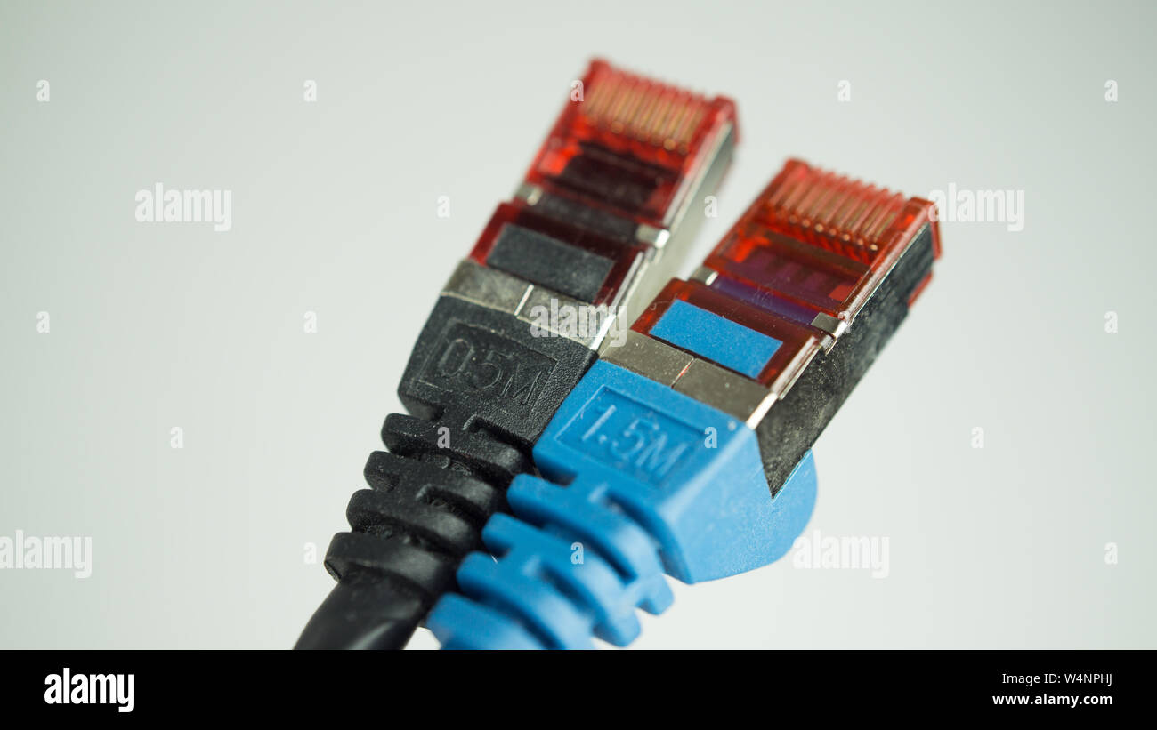 Rj45 cables hi-res stock photography and images - Alamy