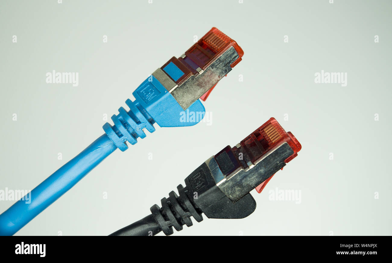 Pair network cables hi-res stock photography and images - Alamy