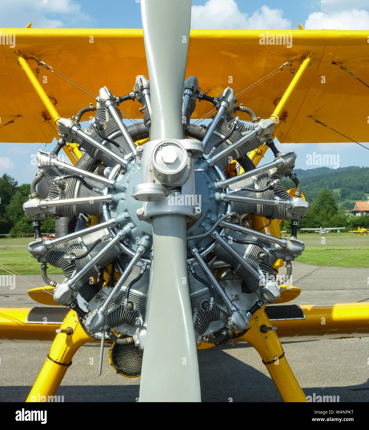 Boeing Stearman Model 75 Biplane High Resolution Stock Photography and ...