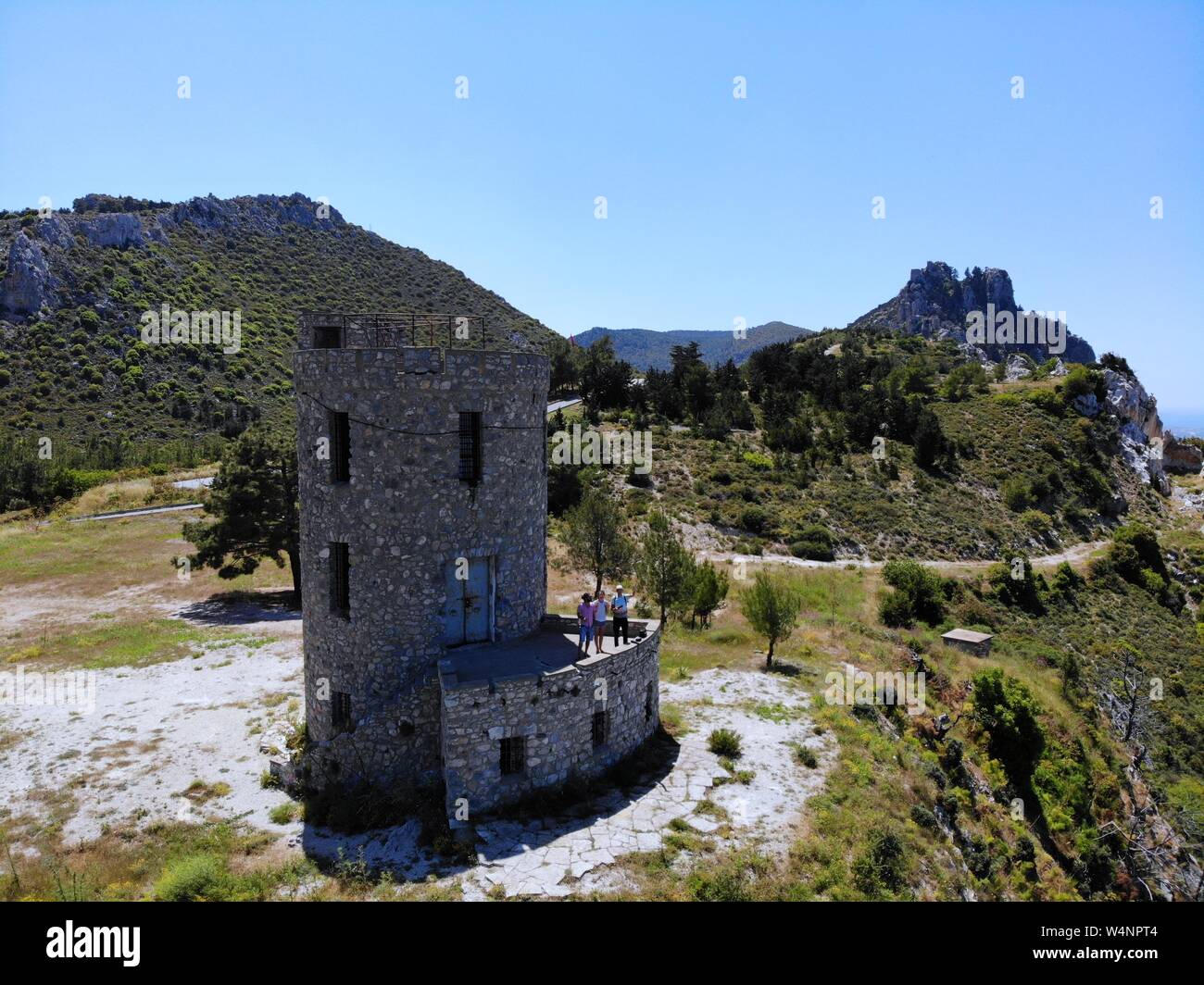 The Turkish part of North Cyprus. Great view from above, Mountain and ...