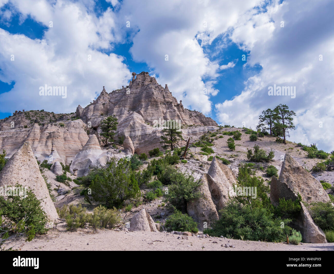 Tent rocks, Kasha-Katuwe Tent Rocks National Monument. New Mexico Stock ...