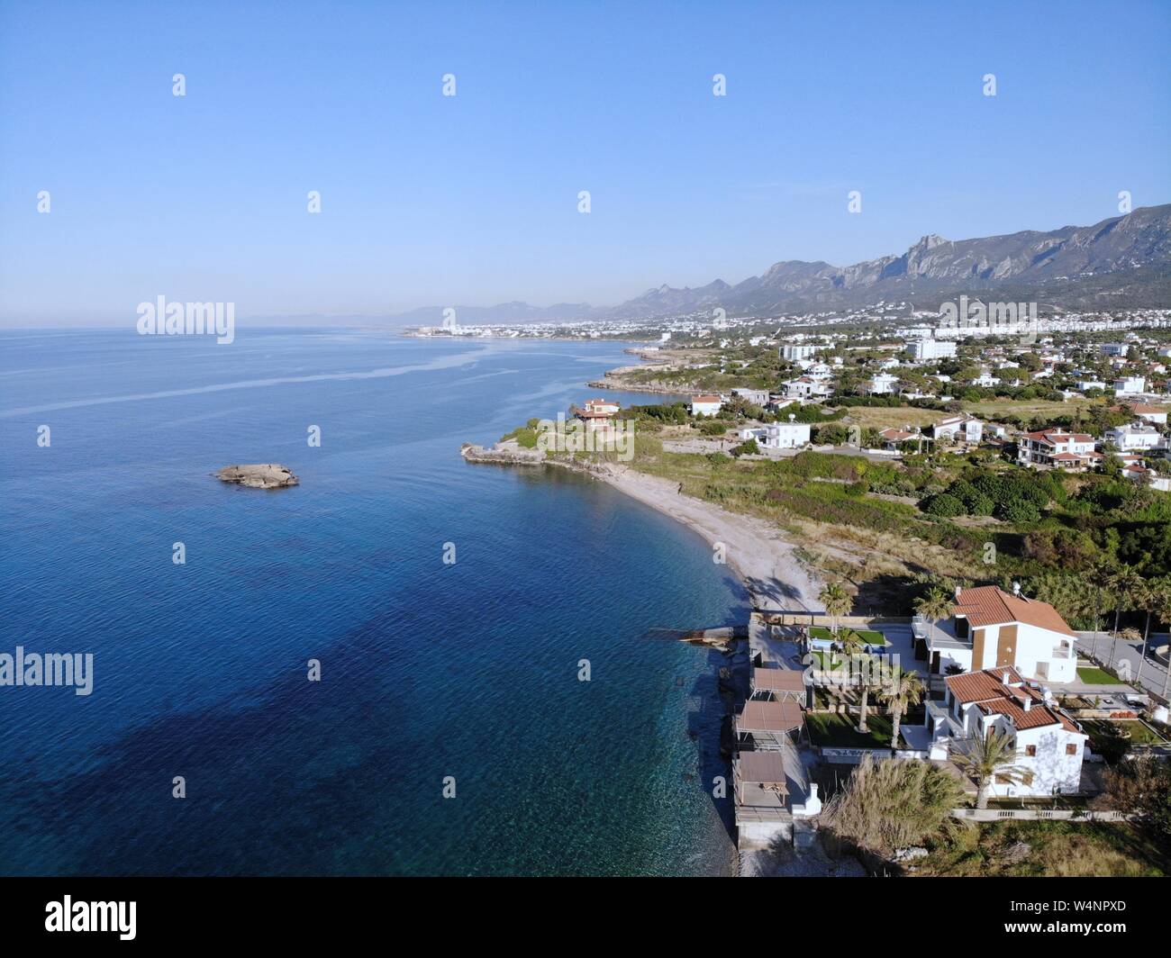 Swimming on the sea. Summertime holiday, happy moment in unity with ...