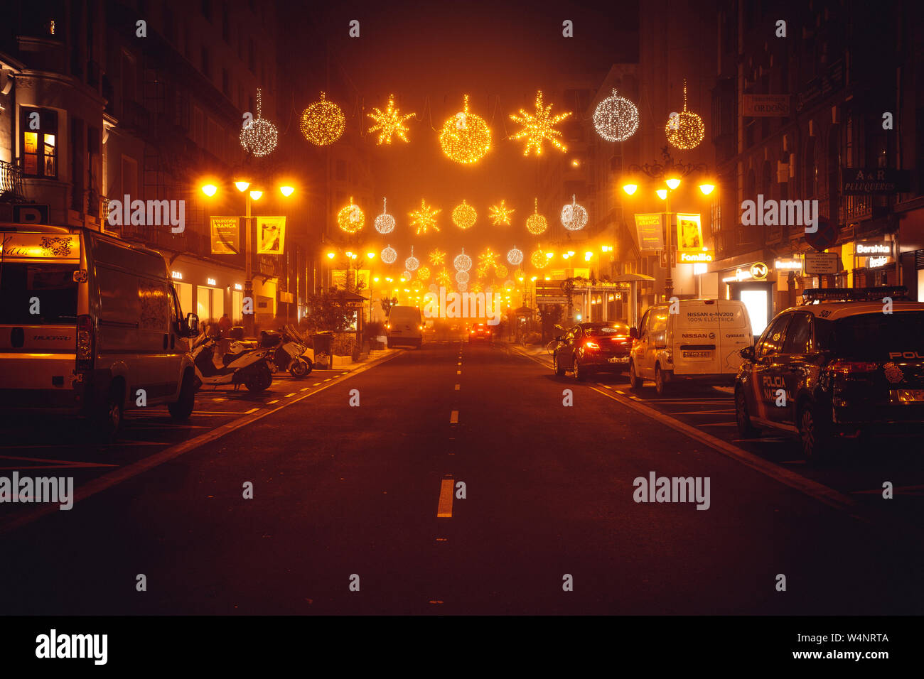 City night christmas walking street hi-res stock photography and images ...