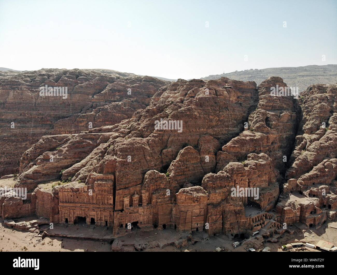 View from above. One of the most important ancient city in the world ...