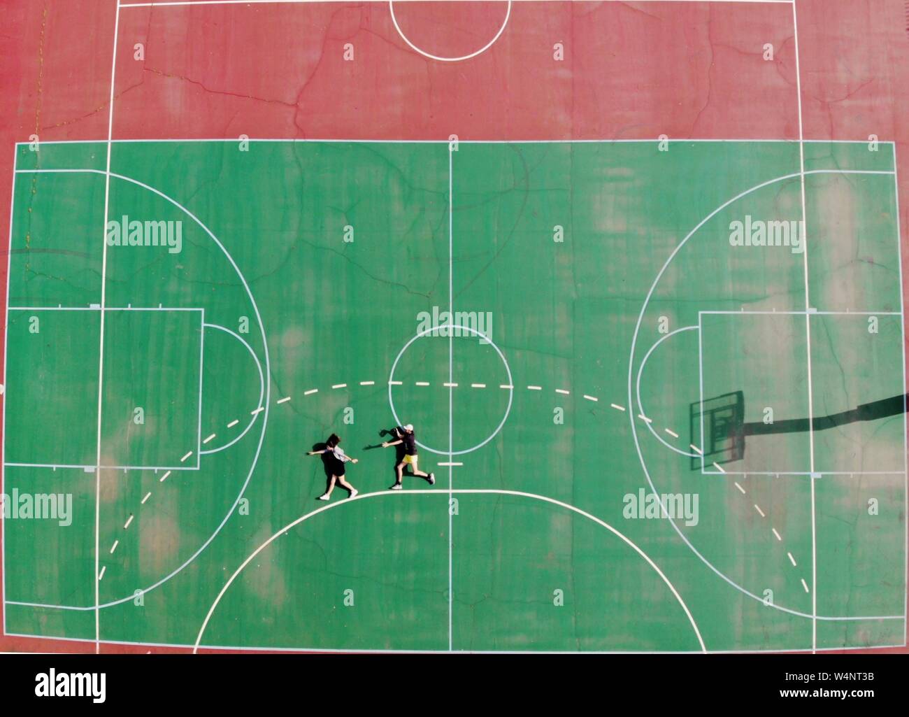 Another view on basketball court. Turn on your imagination and enjoy ...