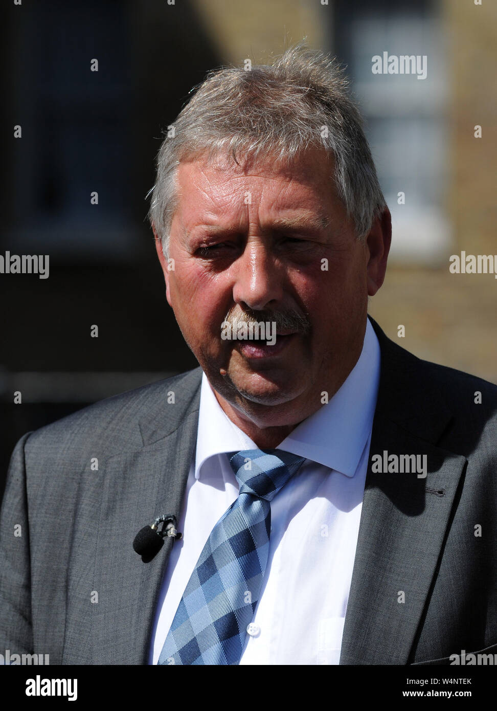 Londn, UK, 24 July 2019 Samuel Sammy Wilson, Democratic Union Party MP ...