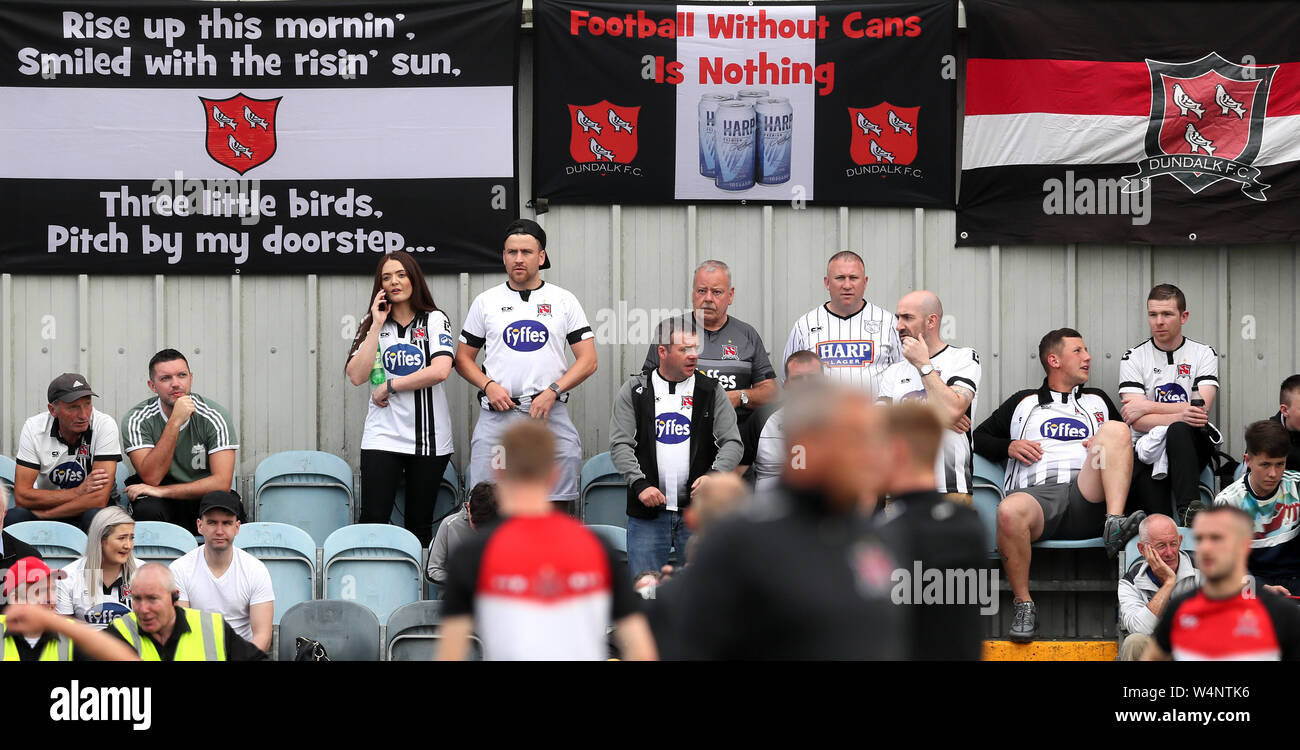 Uefa Champions League Qualifying Round First Leg Match Oriel Park Hi
