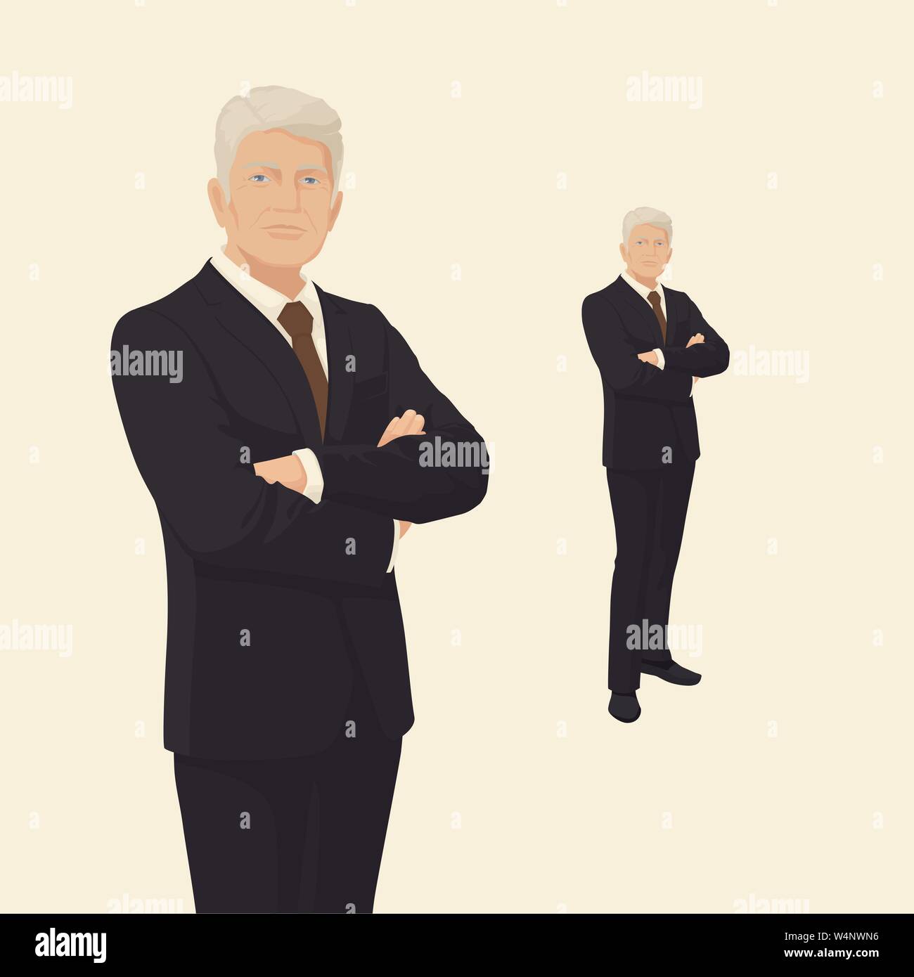 Professional person older Stock Vector Images - Alamy