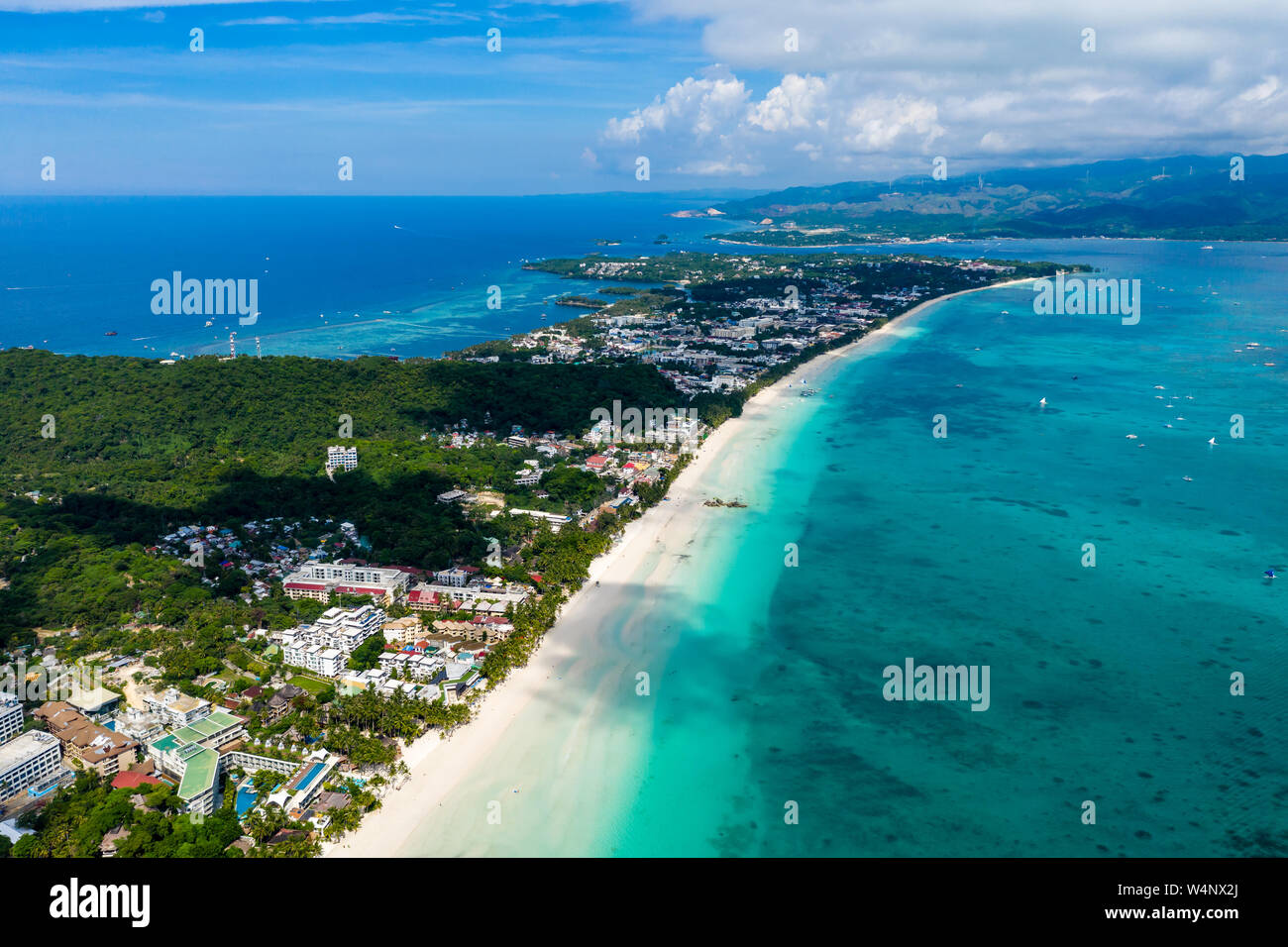 Boracay island aerial hi-res stock photography and images - Alamy