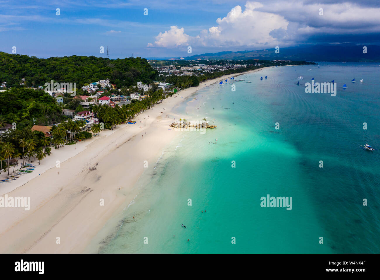 Boracay island aerial hi-res stock photography and images - Alamy
