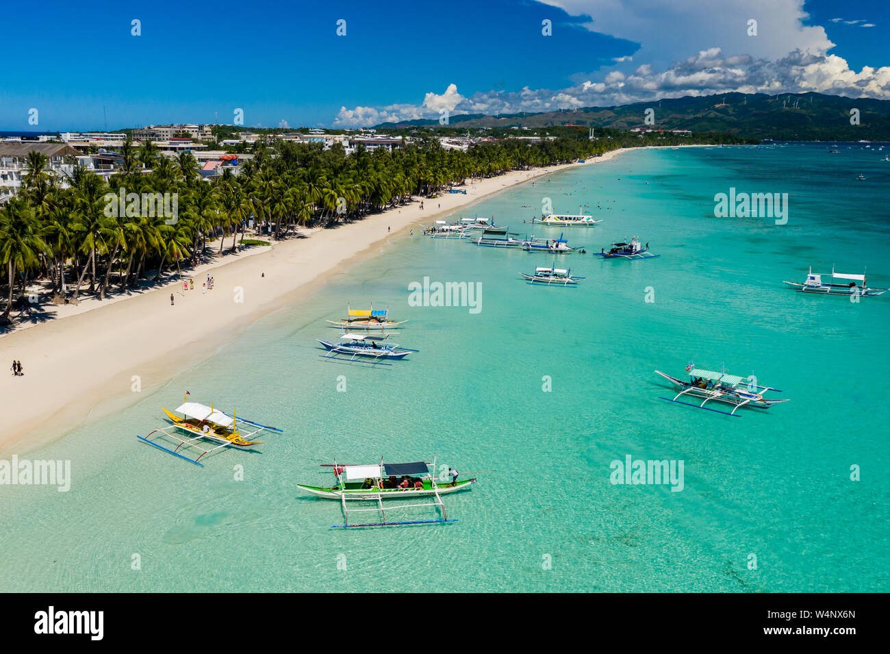 Boracay boats hi-res stock photography and images - Alamy