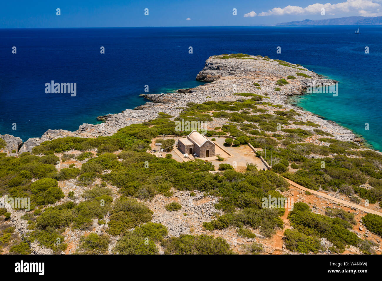 Aerial crete hi-res stock photography and images - Alamy