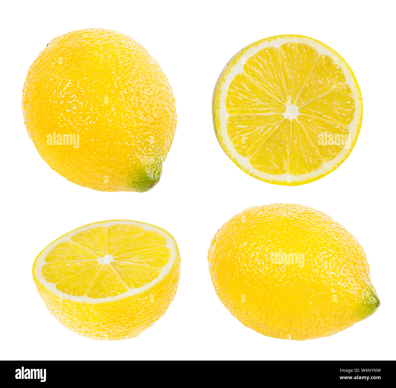 lemon isolated on white background Stock Photo - Alamy