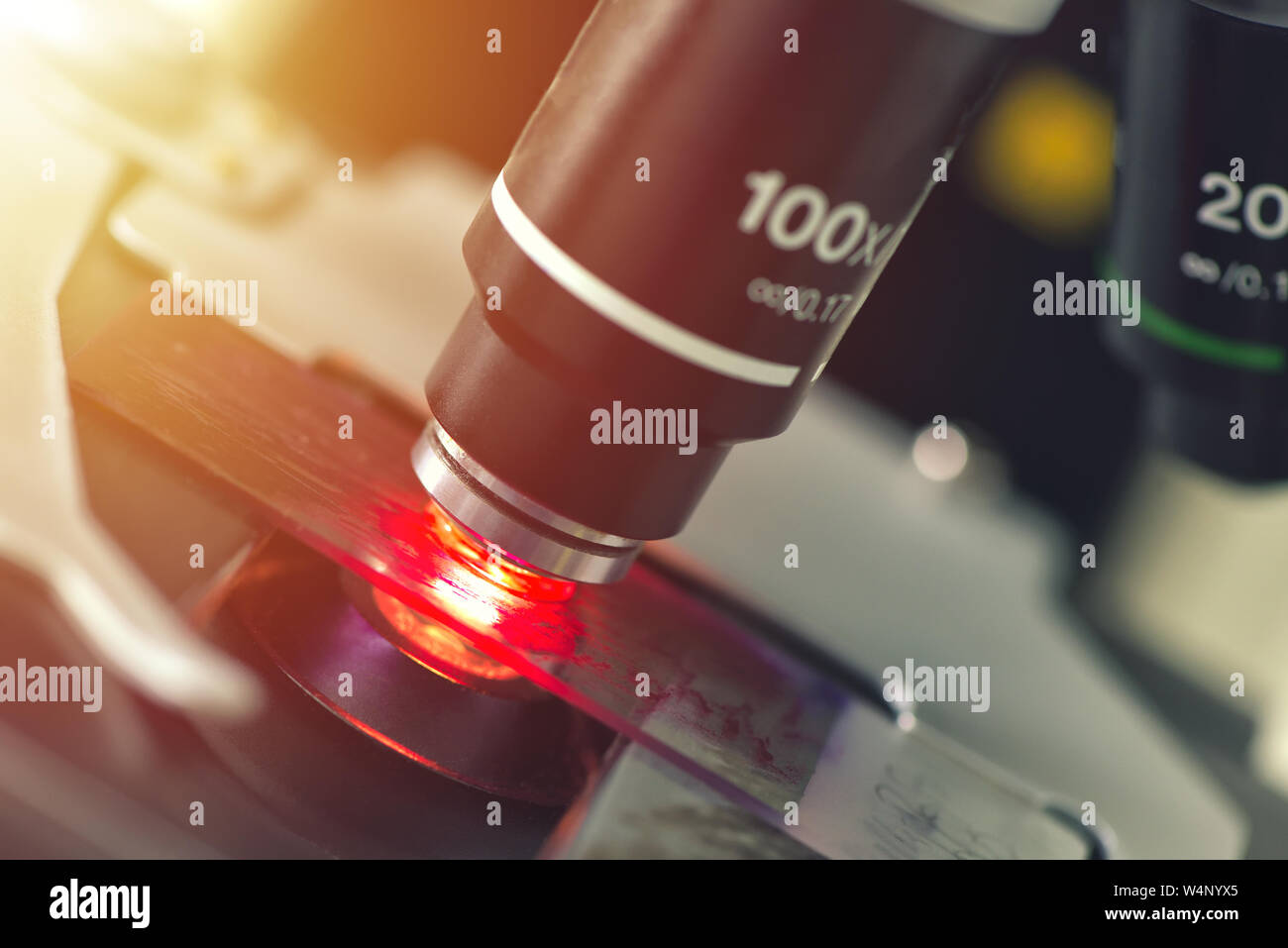 Test sample microscope hi-res stock photography and images - Alamy