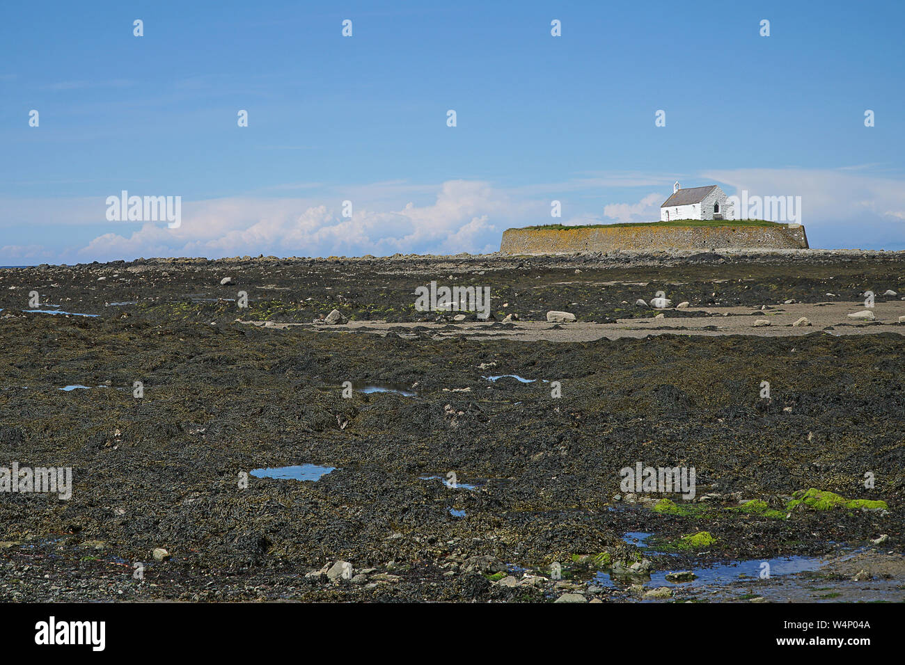 St Cwyfan Church, Aberffraw, Anglesey, Wales, UK Stock Photo - Alamy