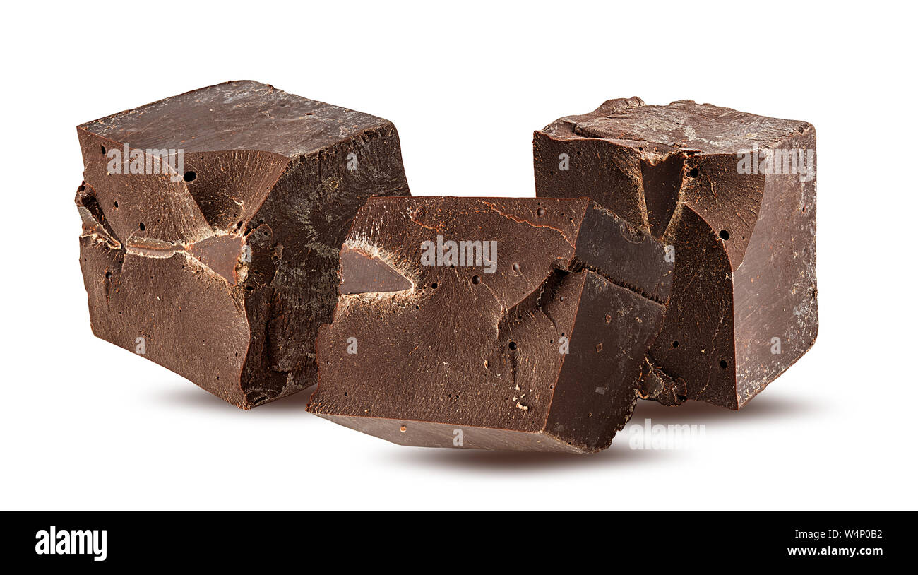 Chocolate isolated on white background Stock Photo - Alamy