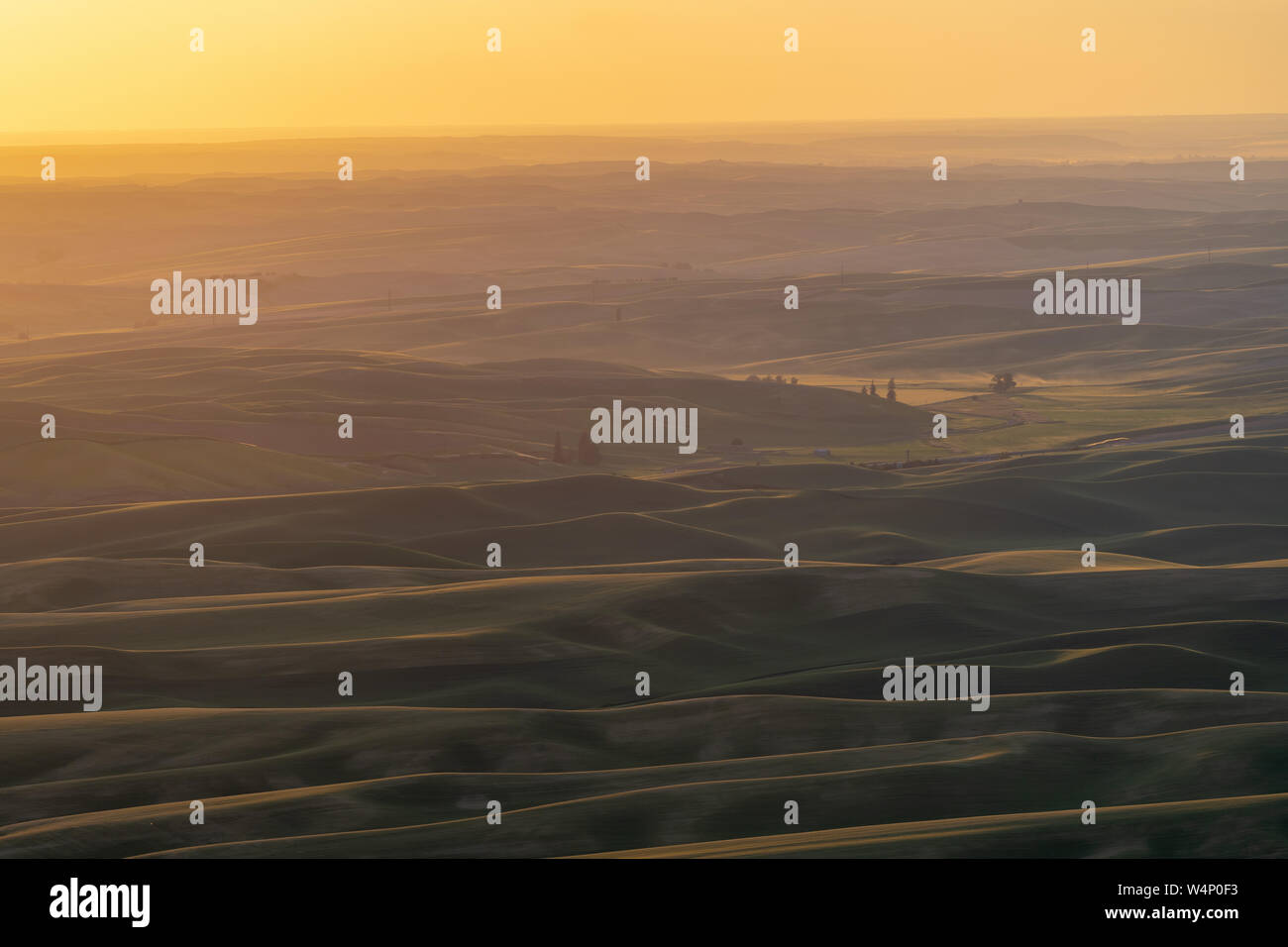 Aerial of palouse region hi-res stock photography and images - Alamy