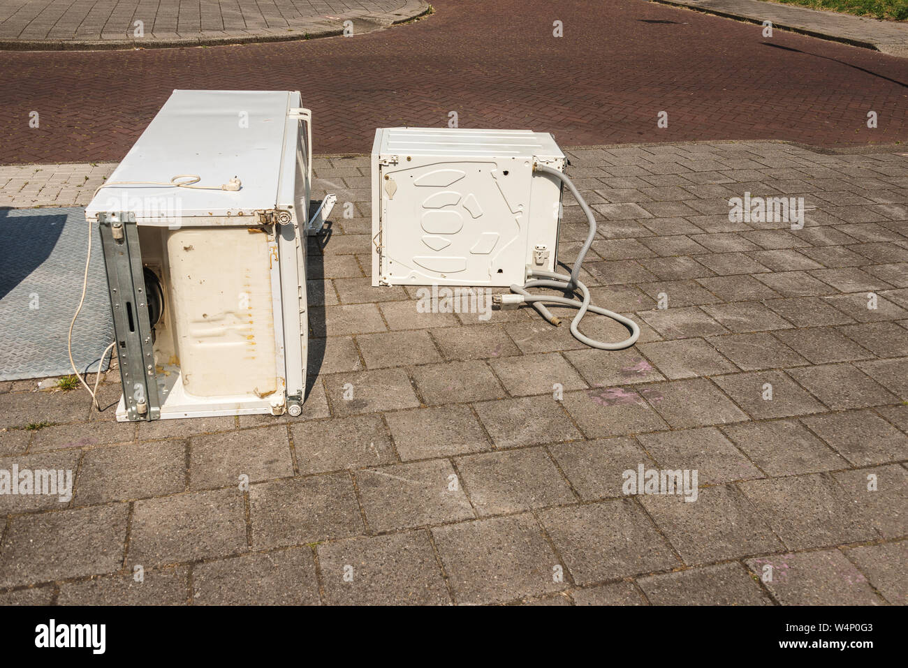 Machine for waste disposal hi-res stock photography and images - Alamy