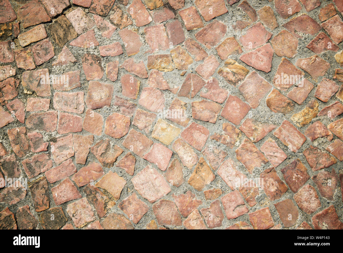 Floor of a street with stone tiles Stock Photo - Alamy