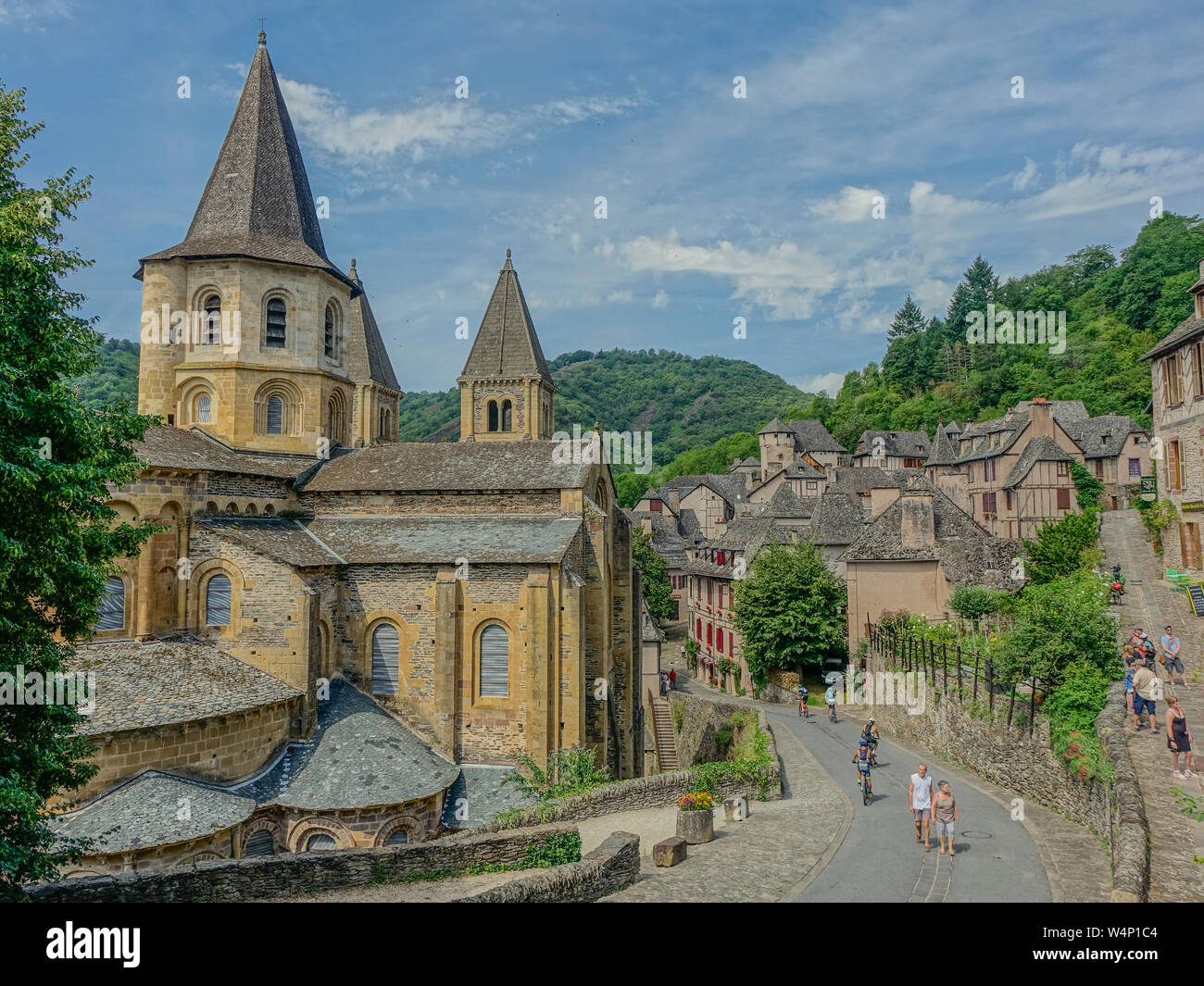 Abbey church of saint foy hi-res stock photography and images - Alamy