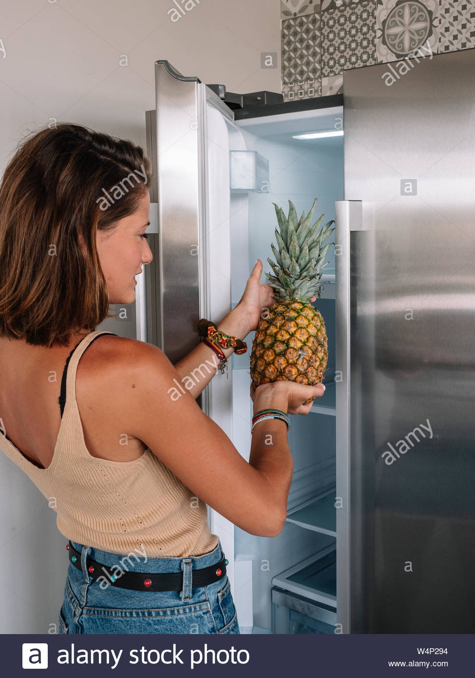 Kitchen Fridge High Resolution Stock Photography and Images - Alamy