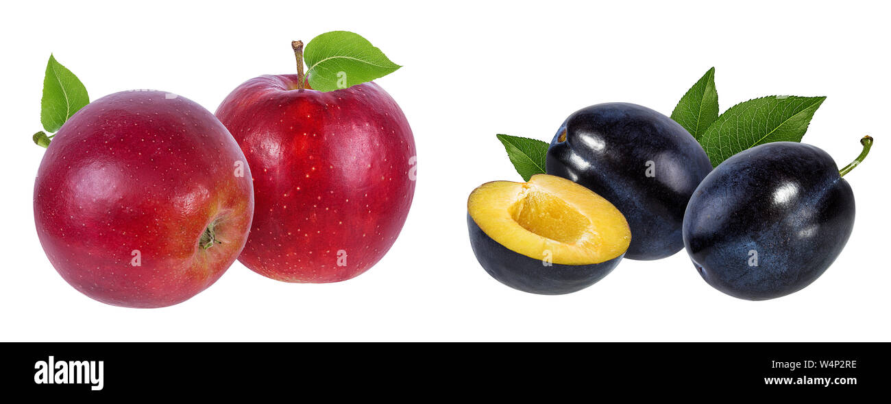 Plum apple hi-res stock photography and images - Alamy