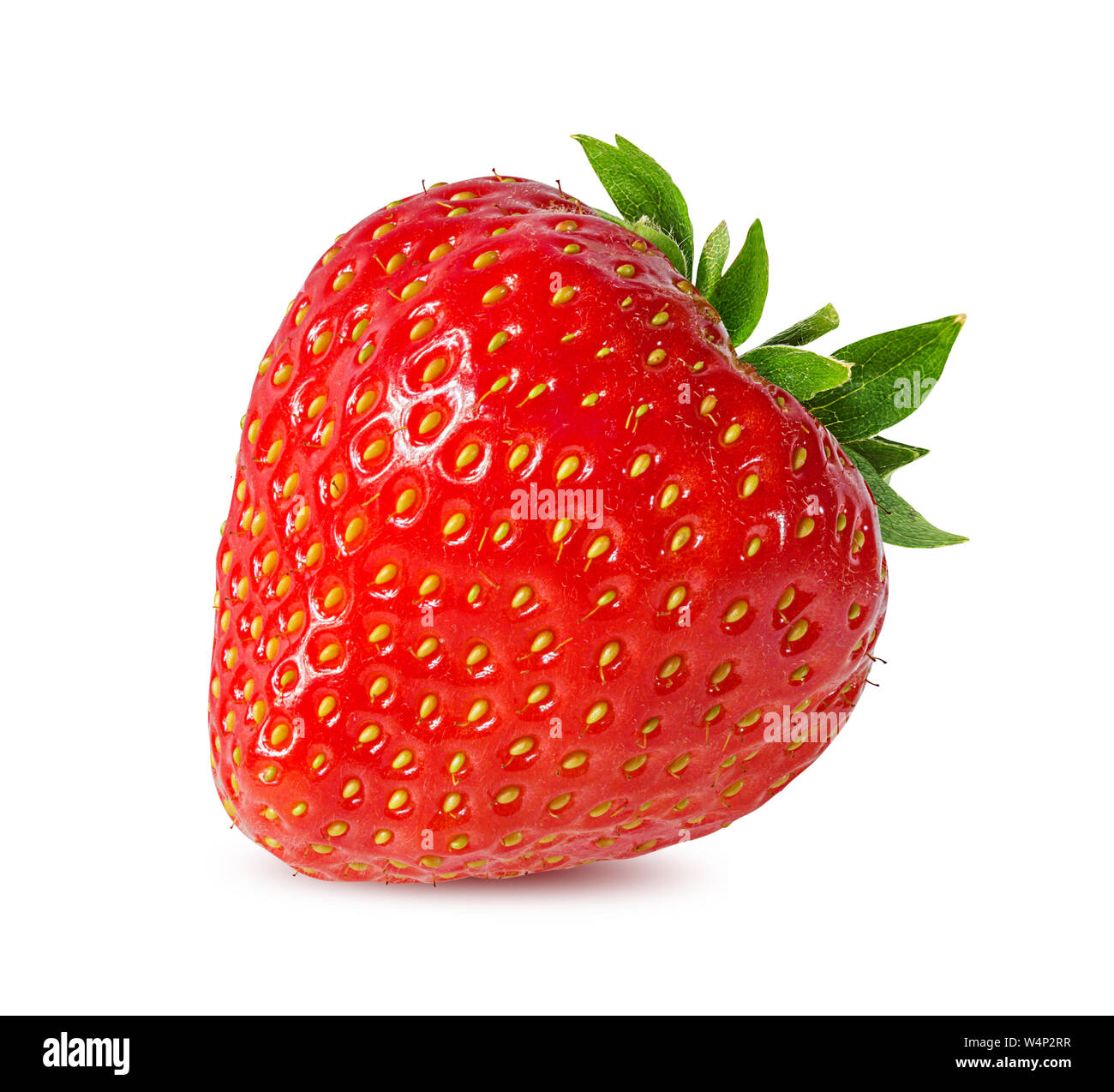 Strawberry isolated on white background Stock Photo - Alamy